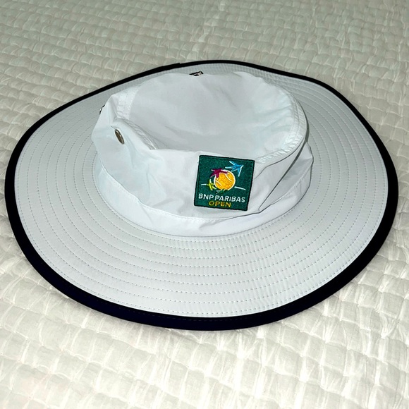 Fila | Accessories | Fila Bnp Paribas Open Large Brimmed White Sun Hat ...